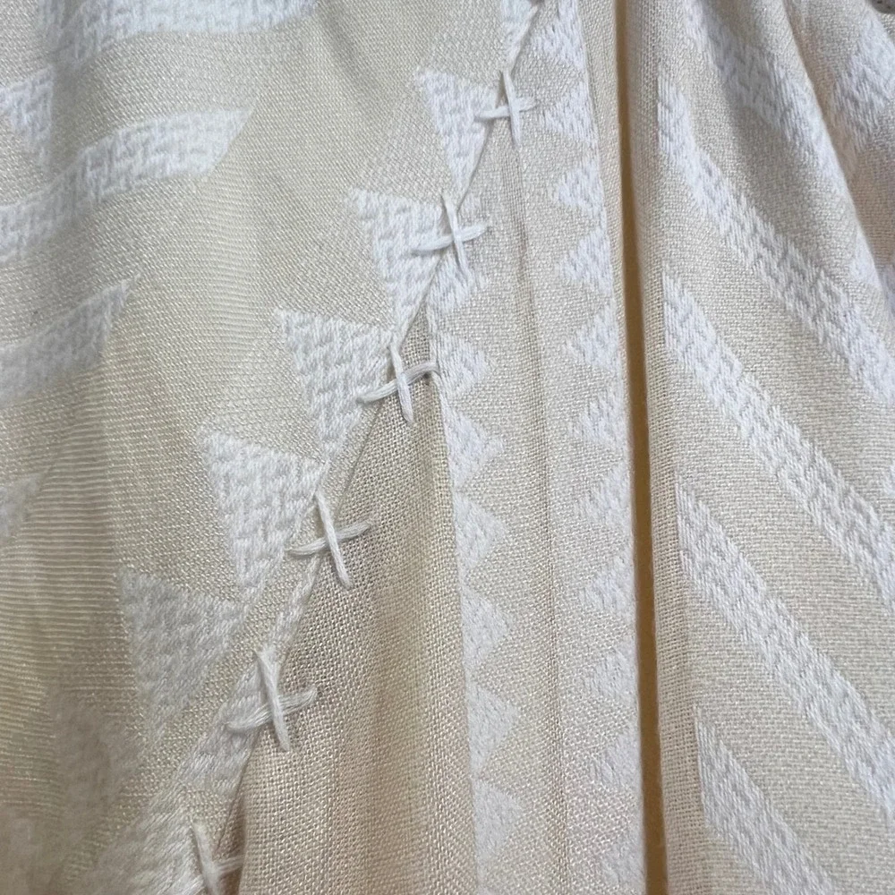 Maeve | Dresses | Maeve Dominique Tunic Dress M Cream Tribal Print ...